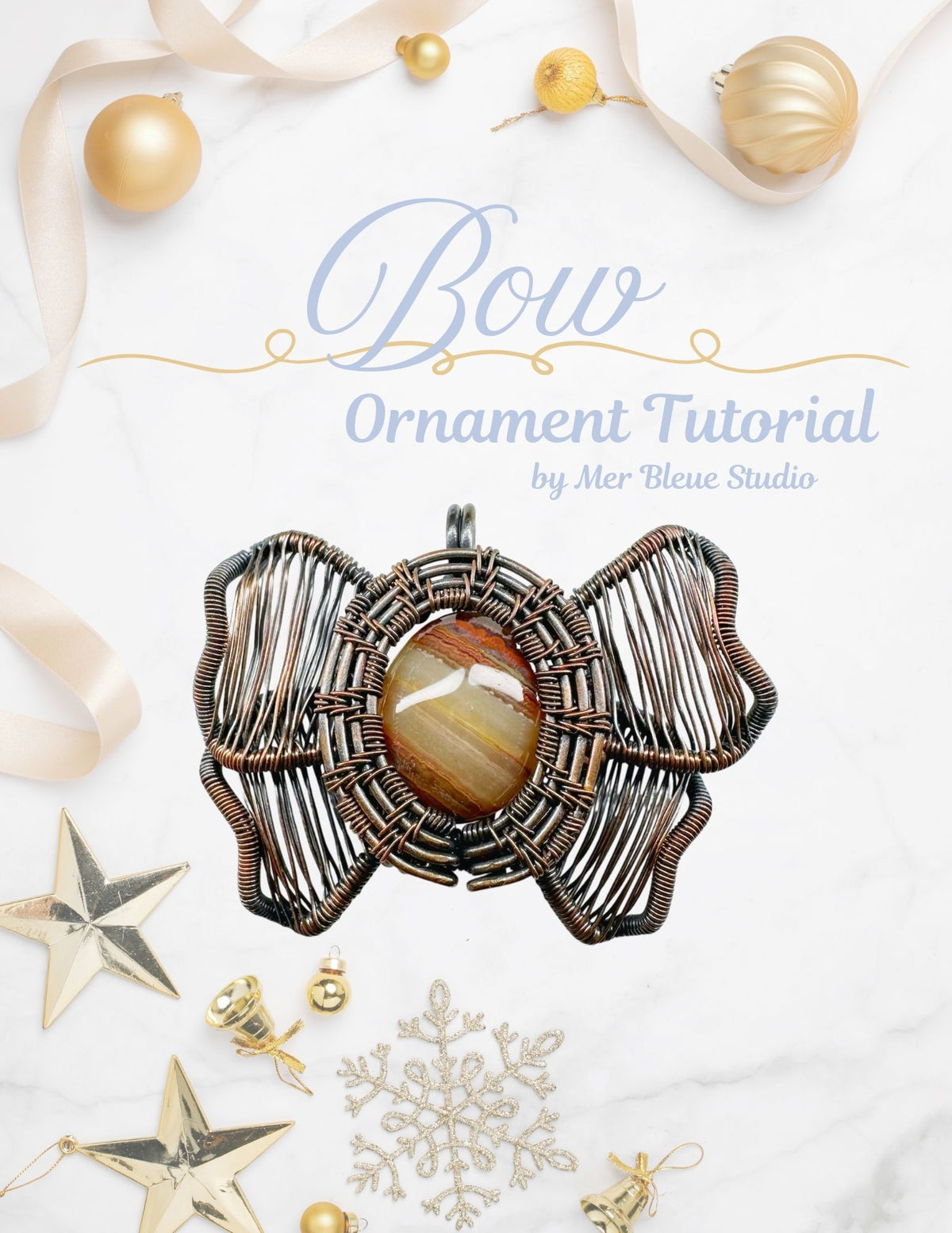Bow Ornament Tutorial (online) — CASDANS